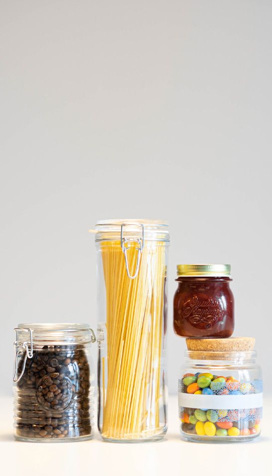 Lids & caps for jars and bottles