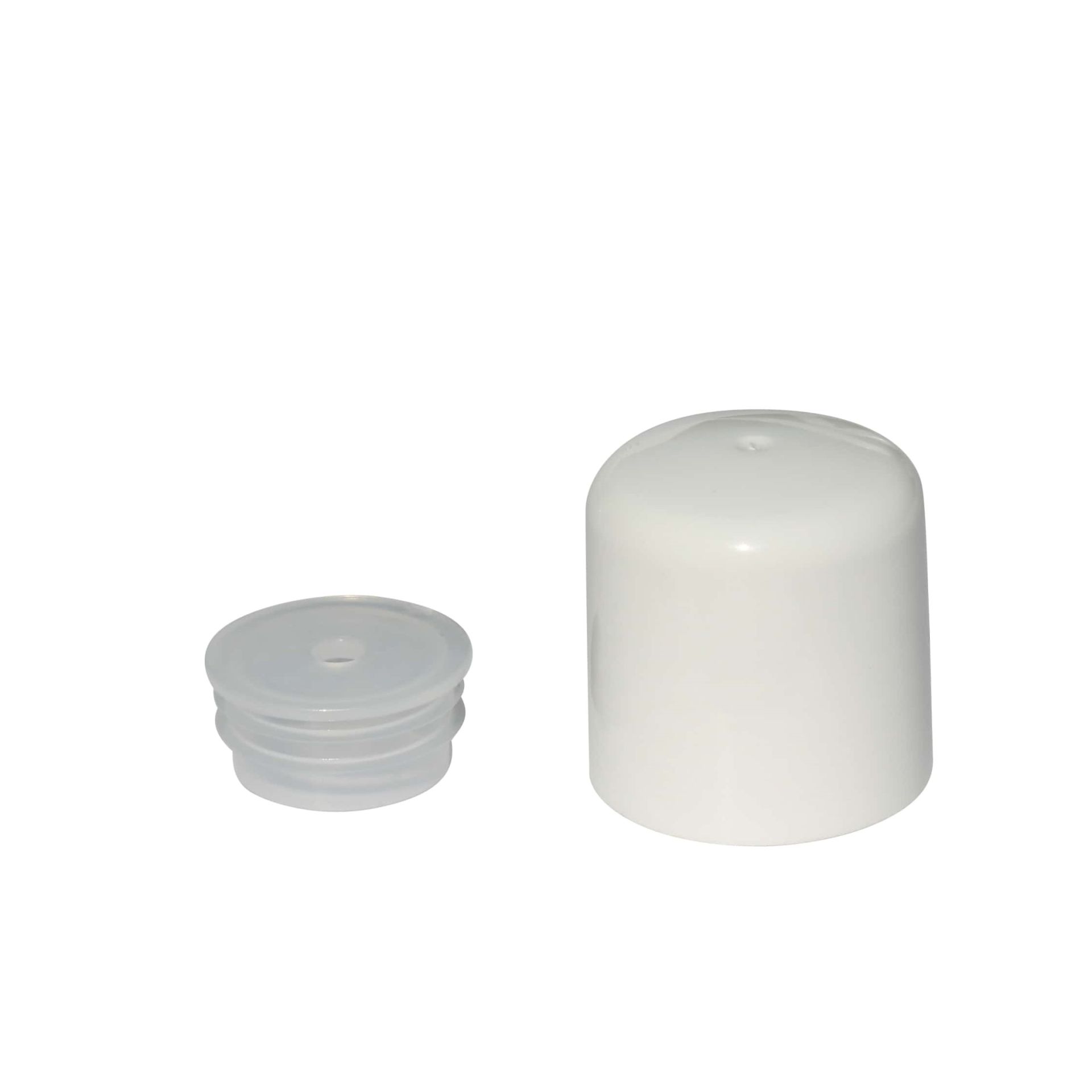 Screw cap with spray insert, PP plastic, white, for opening: 24/410 ...