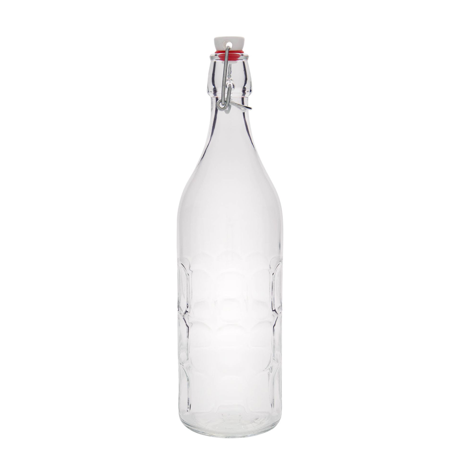 1,000 ml glass bottle Moresca, opening: swing top closure | Swing top ...